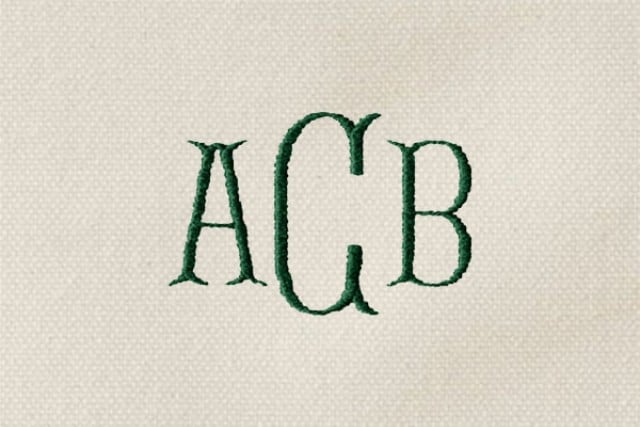 Monogramming